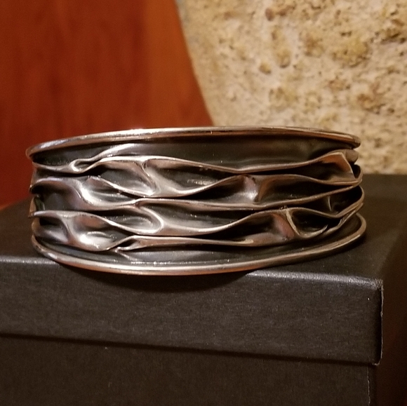 Silpada | Jewelry | Rare Silpada Sterling Silver Cuff Bracelet | Poshmark